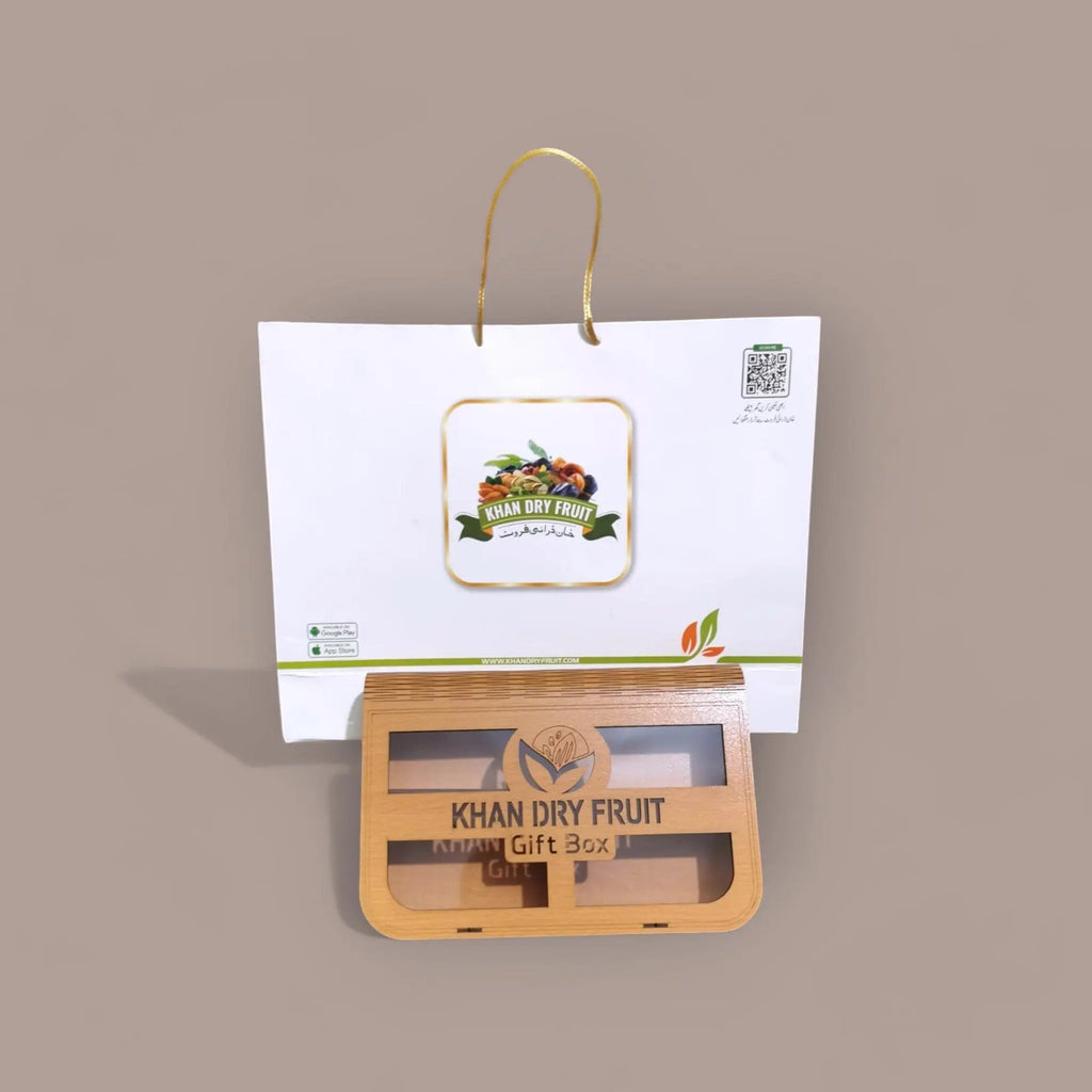 Empty Dry Fruit Gift box 4 Portion Customizes options