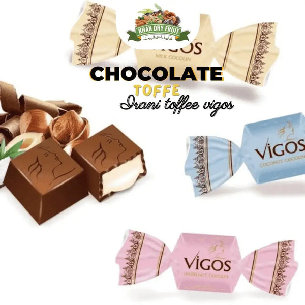 Irani toffee vigos Chocolate (250gm Pack)