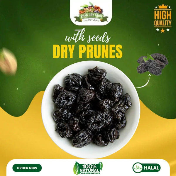 Buy Sun-Dried Prunes with Seeds 250g – Natural & Healthy