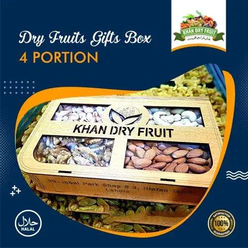 Deluxe Wood Box Dry Fruit Gift Basket With Almonds And Quality Nuts