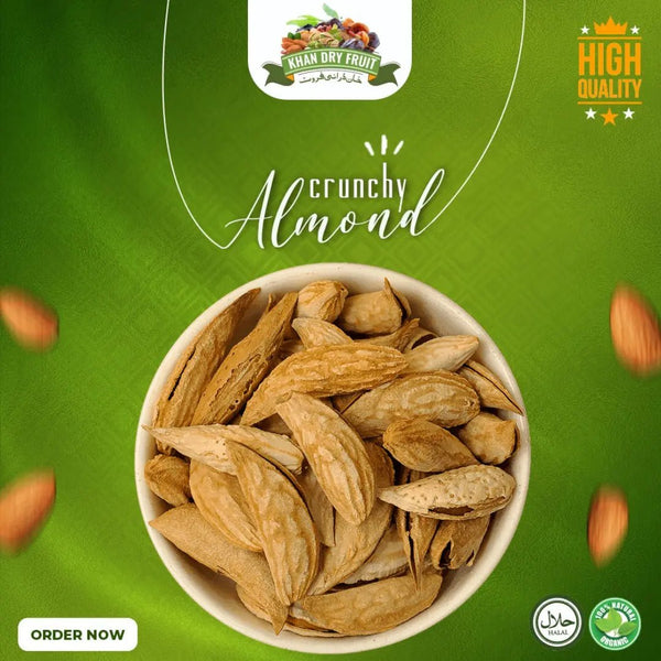 Kaghzi Badam Almonds Soft Shell - Premium Quality and Taste